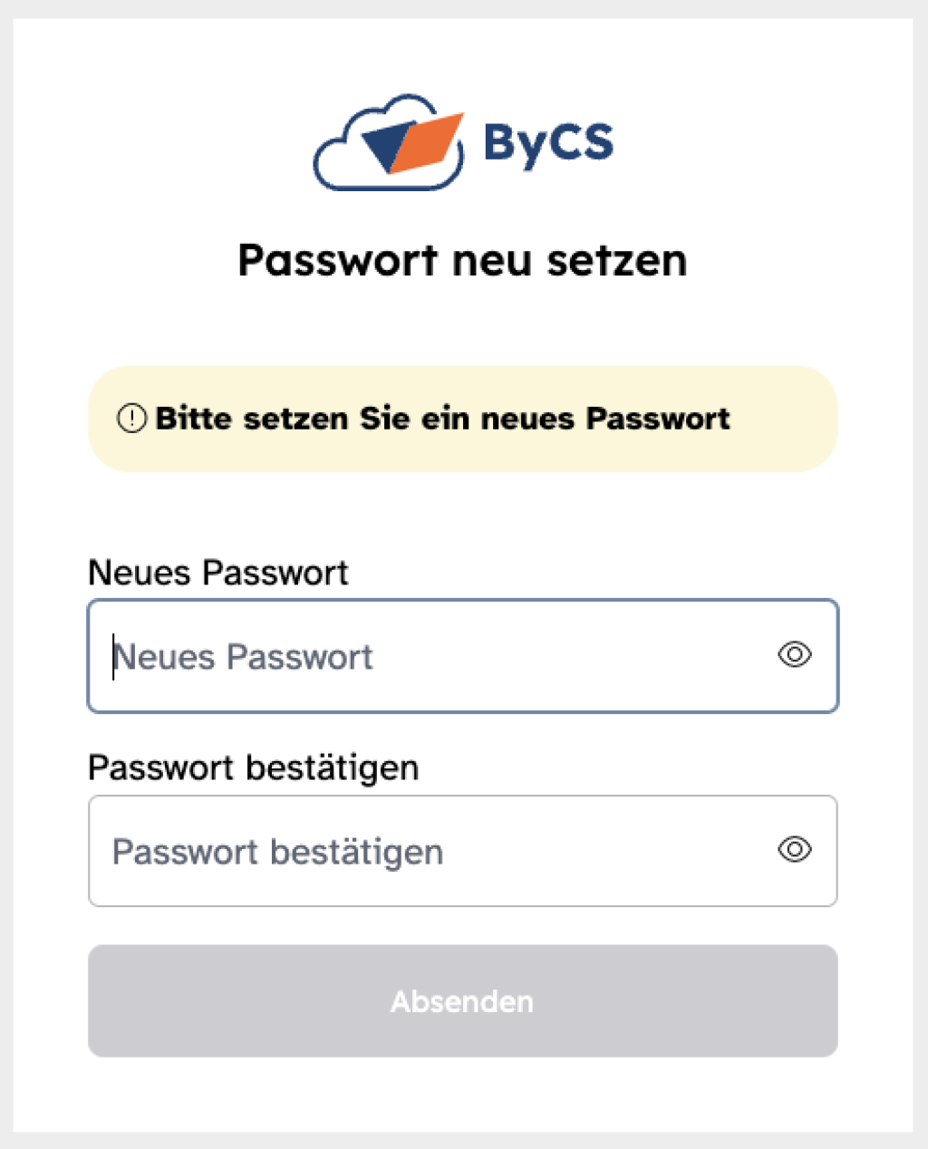 ByCS | Mein erster Login in die ByCS