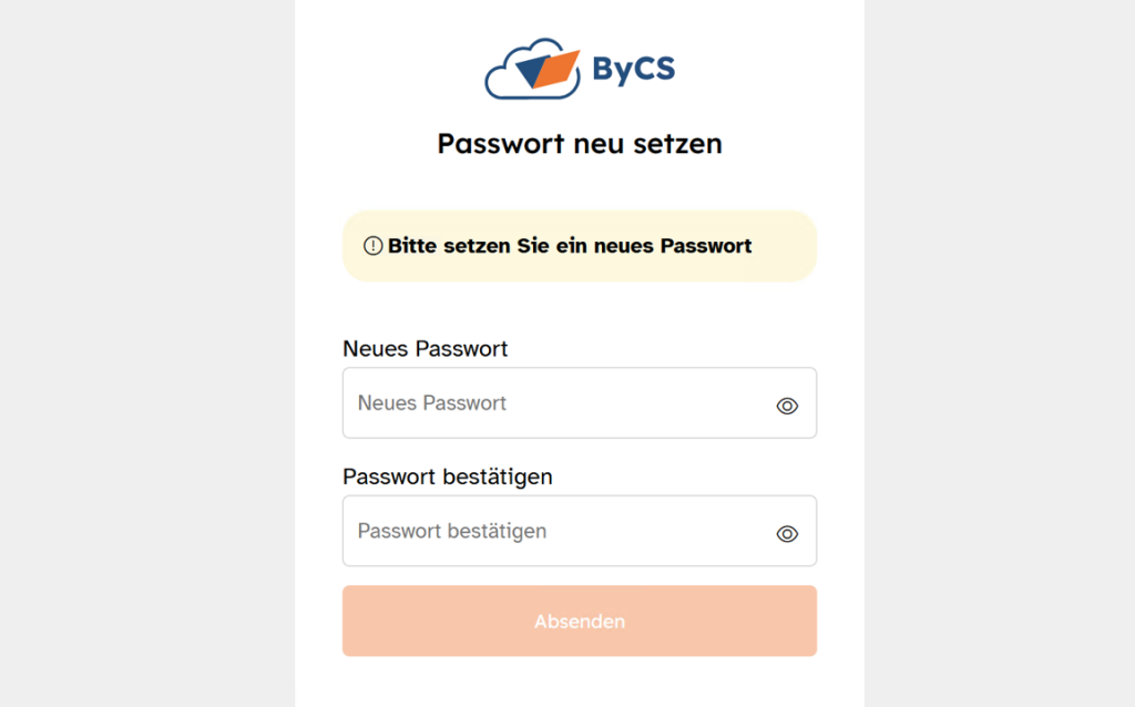 ByCS | Mein erster Login in die ByCS