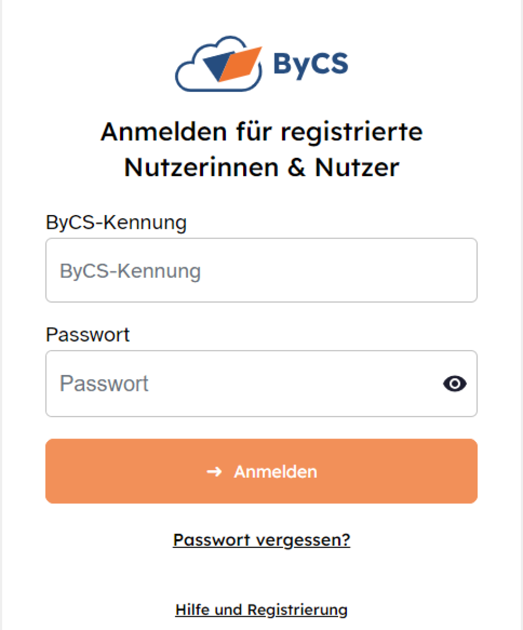 ByCS | Mein erster Login in die ByCS
