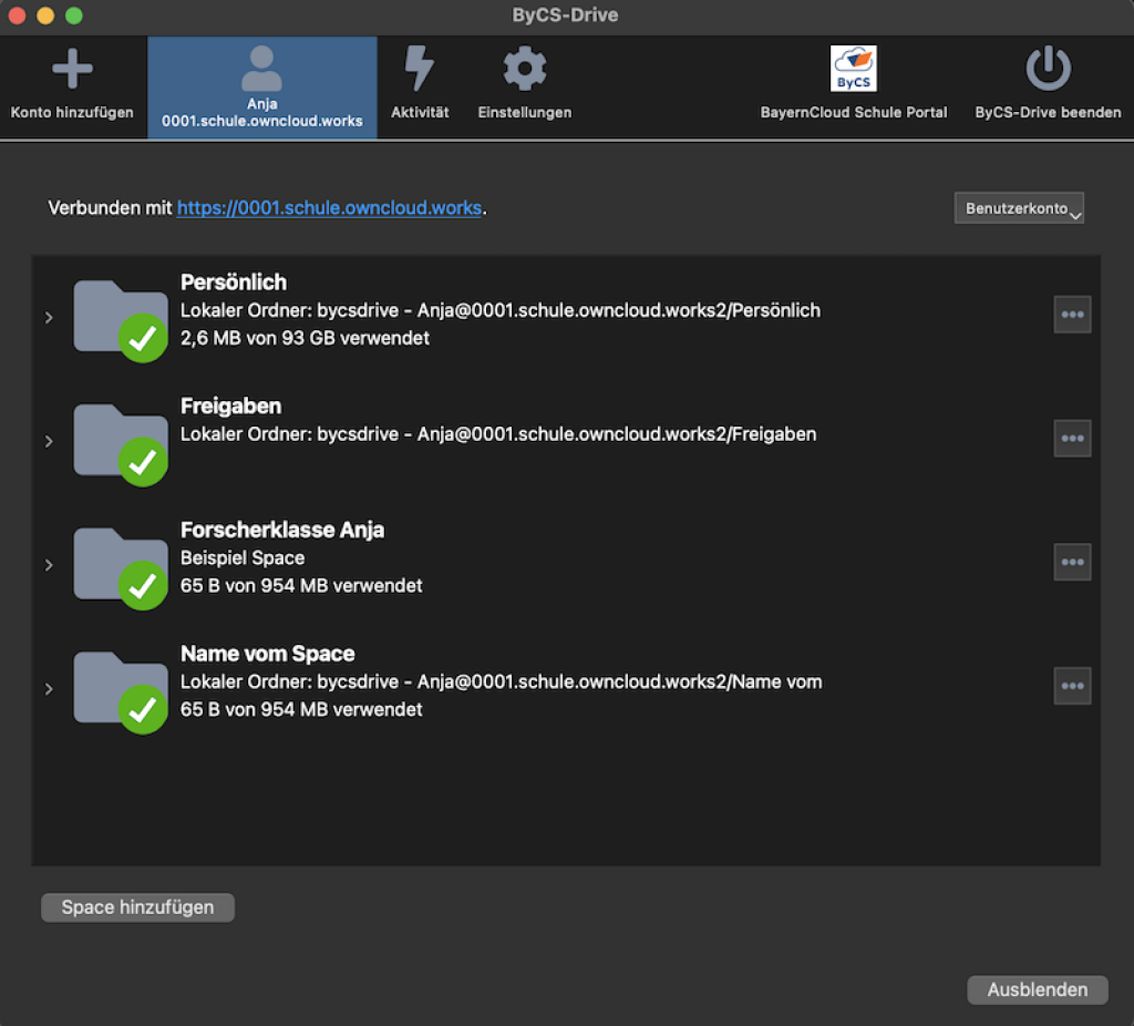 ByCS | Drive Desktop-Client (Windows/MacOS/Linux) nutzen