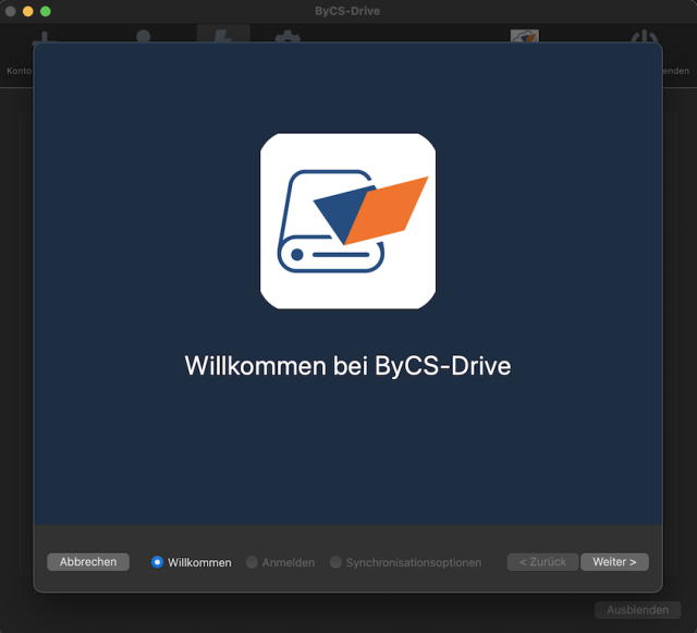 ByCS | Desktop-Client einrichten (MacOS)