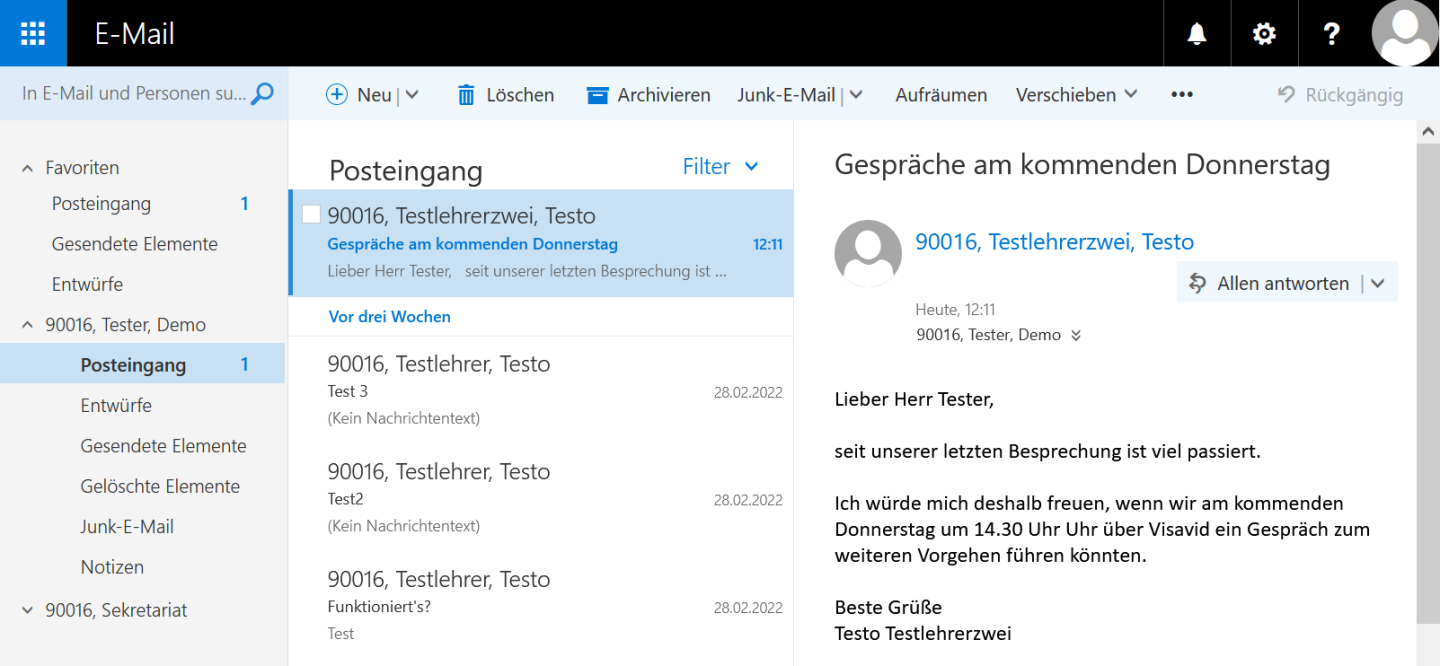 ByCS | Benutzerfreundliches E-Mail-Postfach