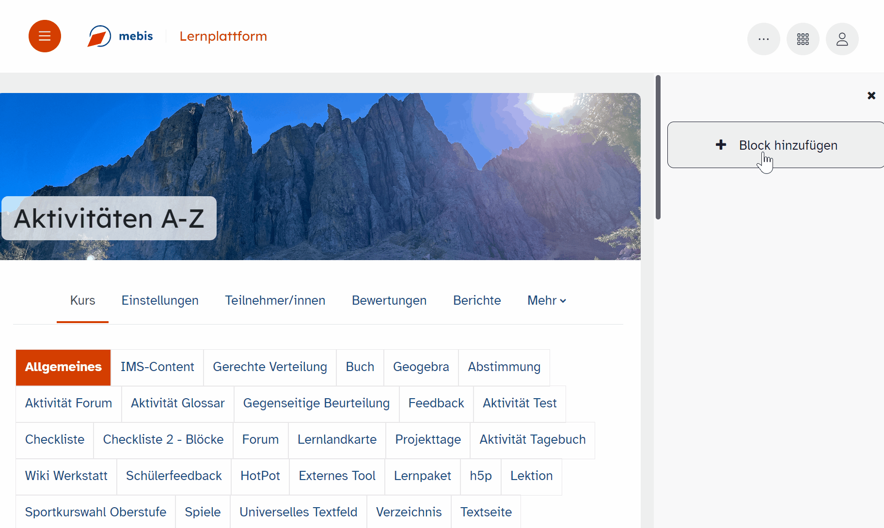 ByCS | Blöcke - Textblock anzeigen