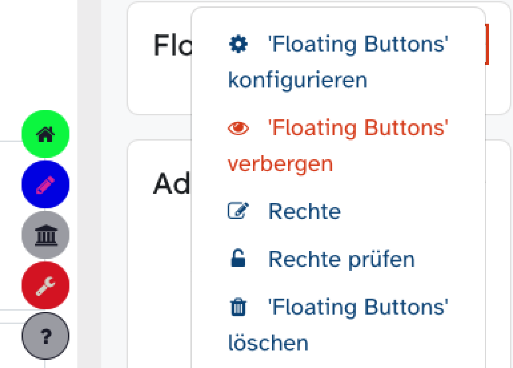 ByCS | Blöcke – Floating Buttons nutzen