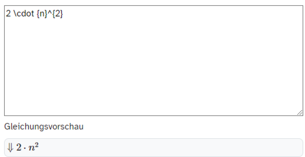 ByCS | Texteditor - Formeln einfügen