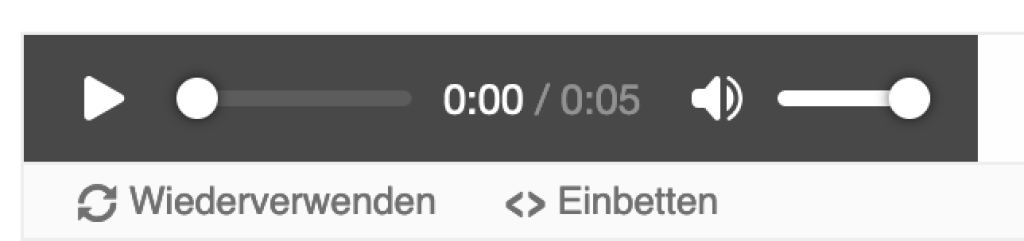 ByCS | H5P - Audio einfügen