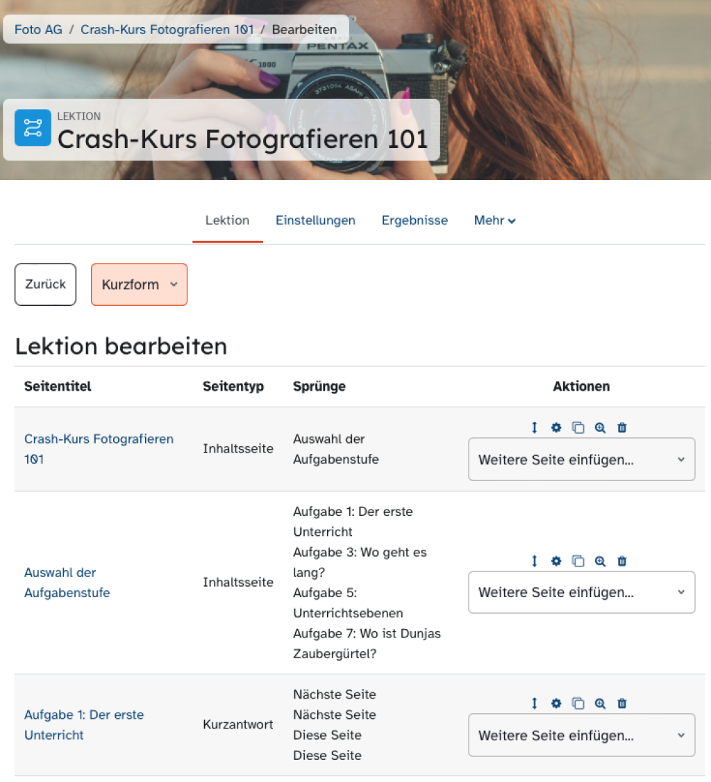 ByCS | Lektion planen