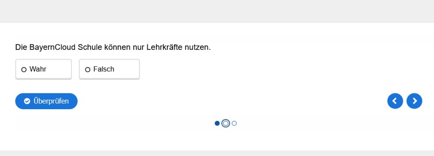 ByCS | H5P - Quiz durchführen