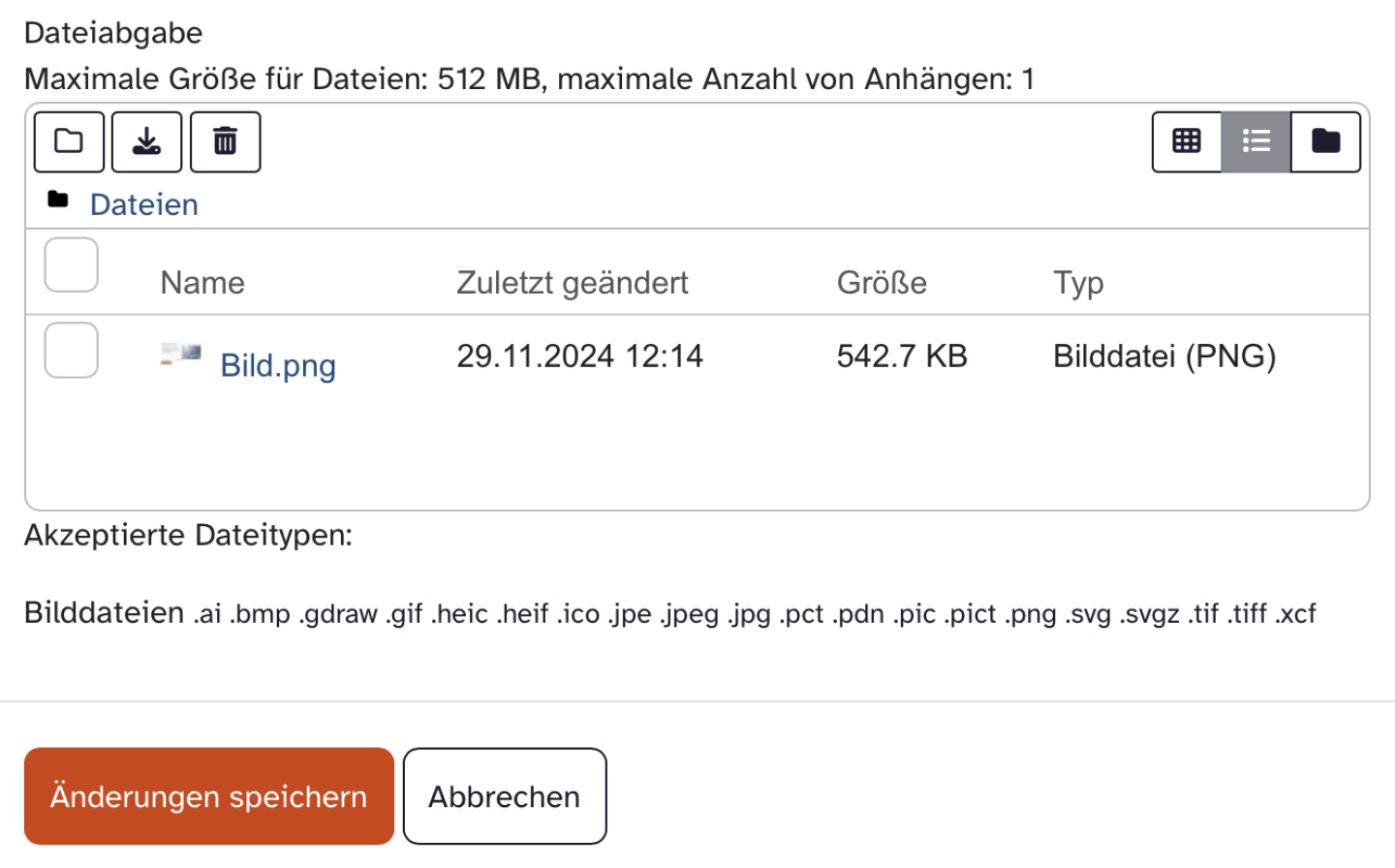 ByCS | Aufgabe – Datei, Bild oder Dokument abgeben