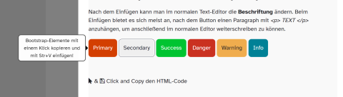 ByCS | Editor Atto - Bootstrap nutzen