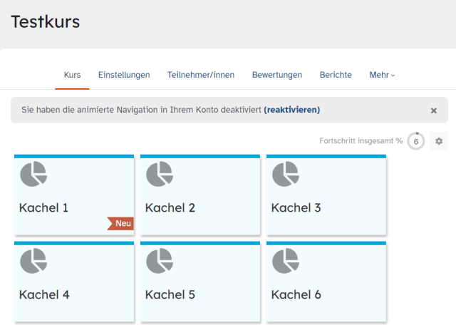 ByCS | Kachelformat auf mobilen Geräten nutzen