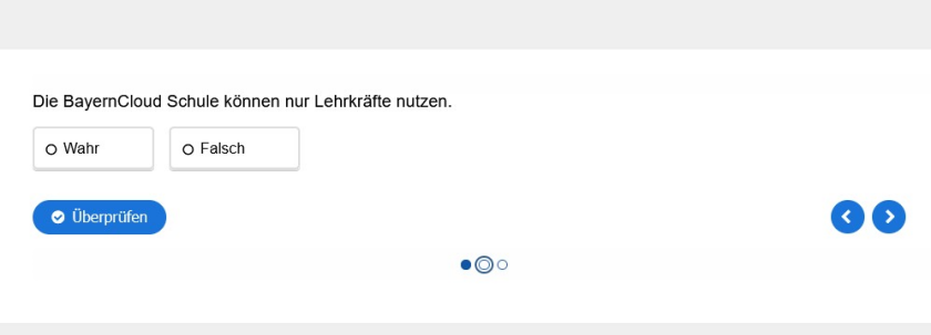 ByCS | H5P - Quiz durchführen