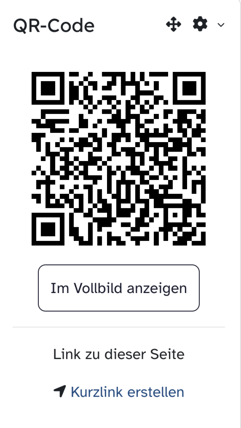ByCS | Blöcke - QR-Code anlegen