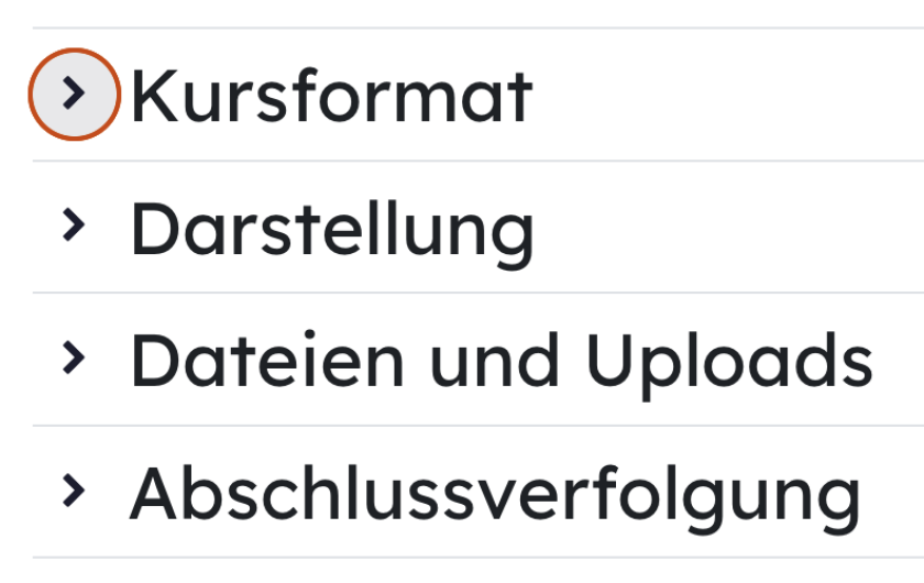ByCS | Ein-Themen-Format einstellen