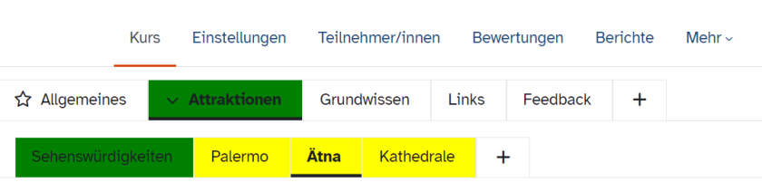 ByCS | Ein-Themen-Format - Abschnitt hinzufügen