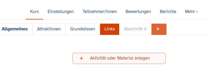 ByCS | Ein-Themen-Format - Tabs bearbeiten