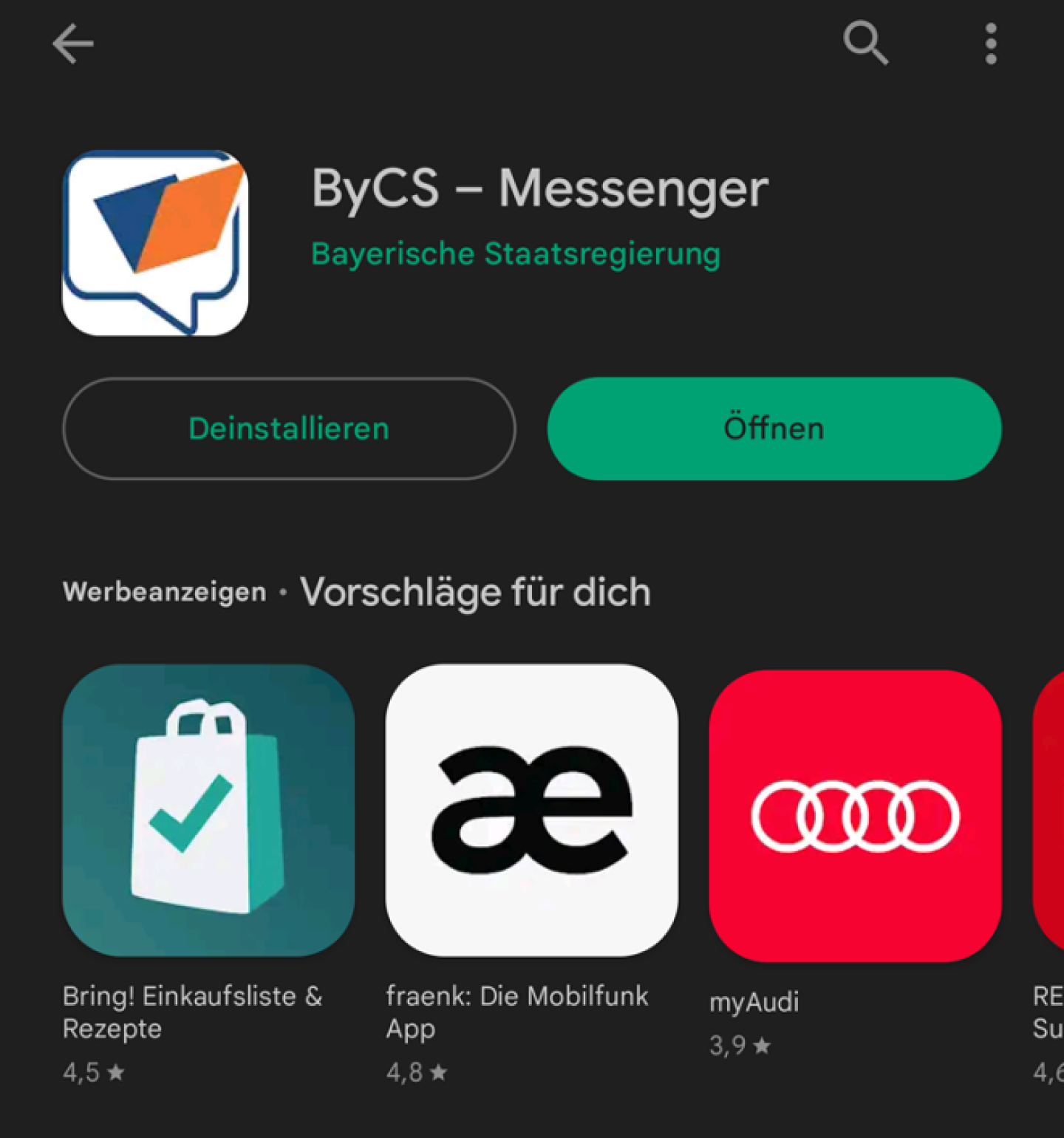 ByCS | App herunterladen (Android)