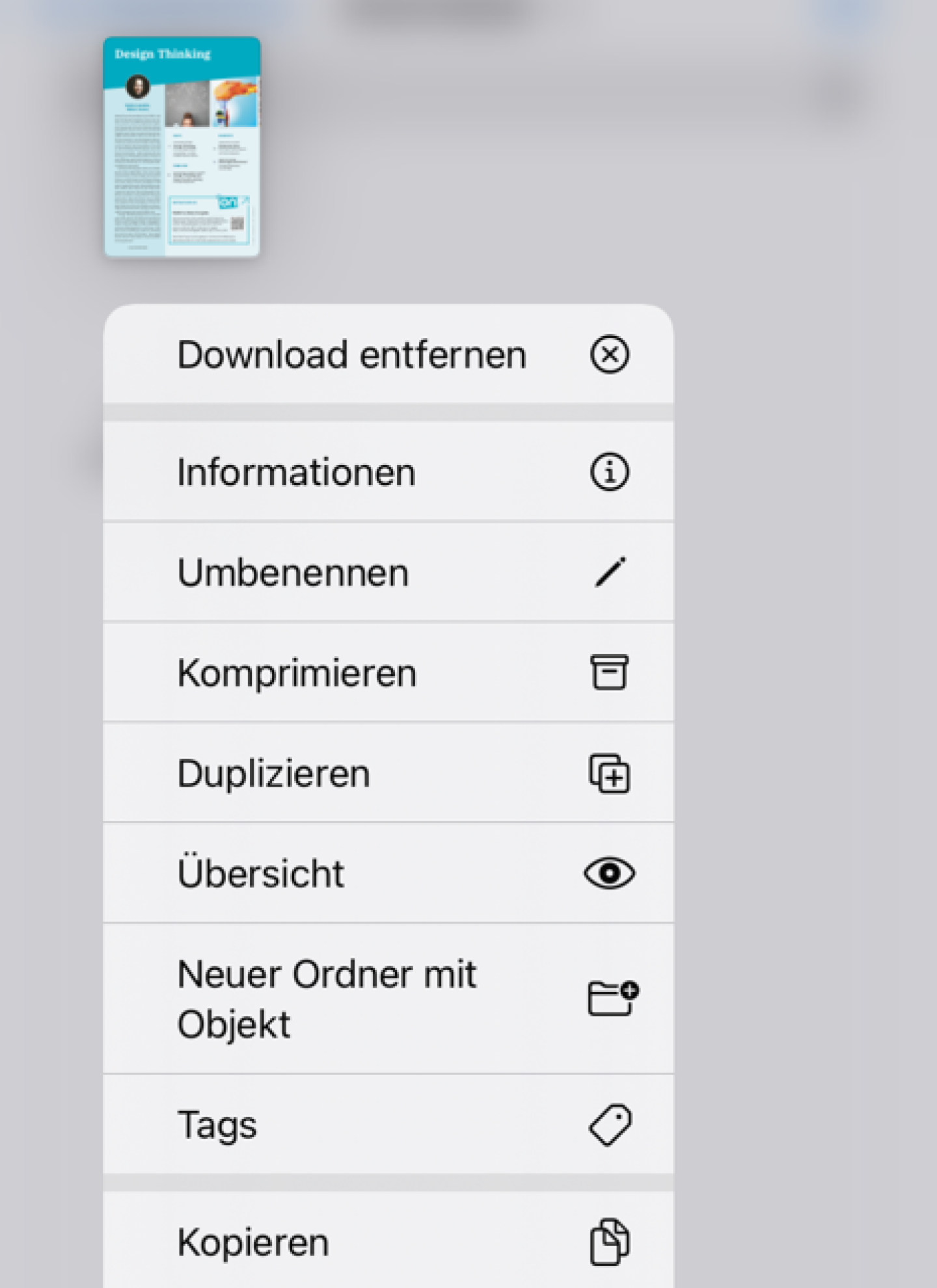 ByCS | Dateien per Copy-and-Paste teilen (iOS)