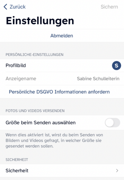 ByCS | Eigene Geräteliste einsehen (iOS)