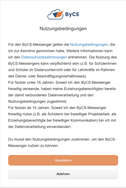 ByCS | Messenger einrichten für Lernende (Desktop-App)