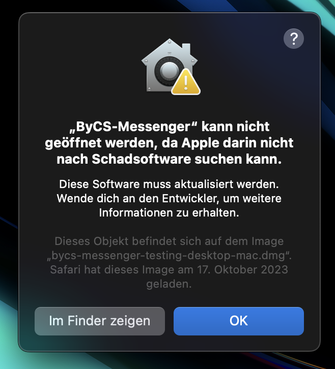 ByCS | Client für eigenes Endgerät herunterladen
