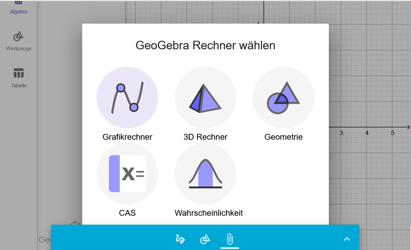 ByCS | GeoGebra Rechner anwenden